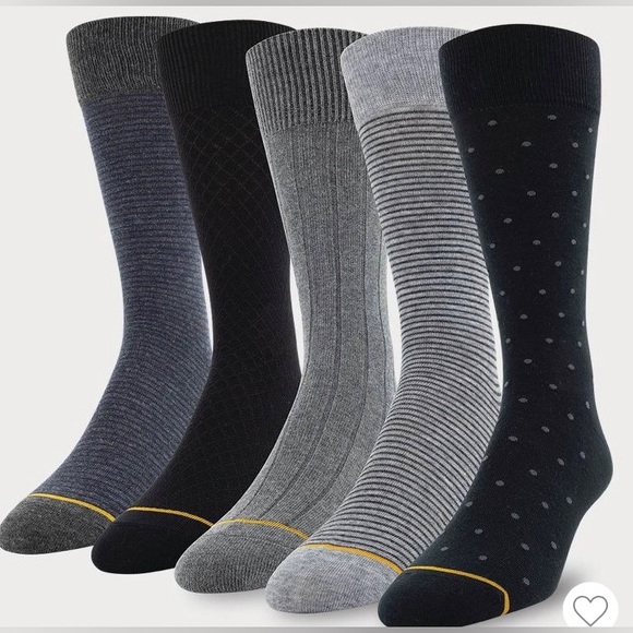 Gold Toe | Underwear & Socks | Mens Classic Dot Crew Socks | Poshmark